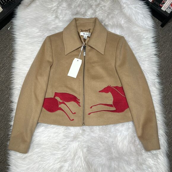 WAS HIM | Jackets & Coats | Was Him Jacket The St Helen Horses Camel ...